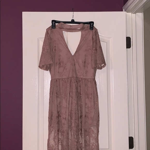 Socialite | Dresses | Socialite Maxi Lace Dress | Poshmark